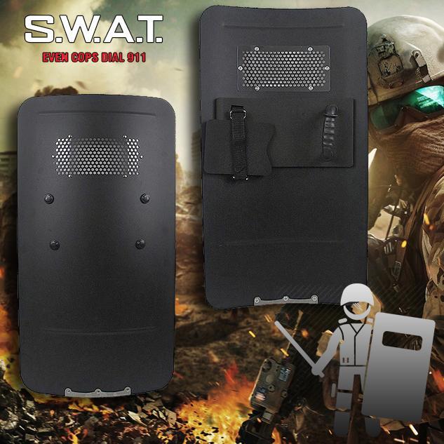 SHIELD ของแท้ โล่เหล็ก โล่โลหะ โล่ตำรวจ สีดำ Police ทหาร Soldier โล่กัน ...