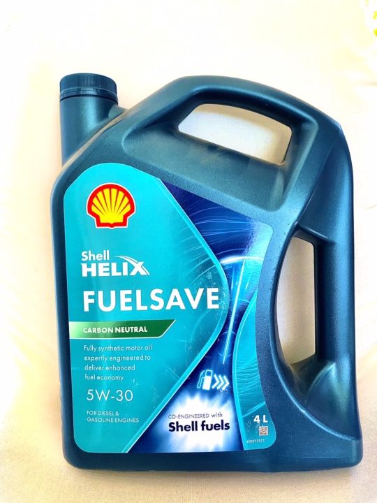 Shell น้ำมันเครื่องสังเคราะห์ Helix FuelSave ใหม่ (ฟรี 1 ลัง) (ใช้ได้ ...