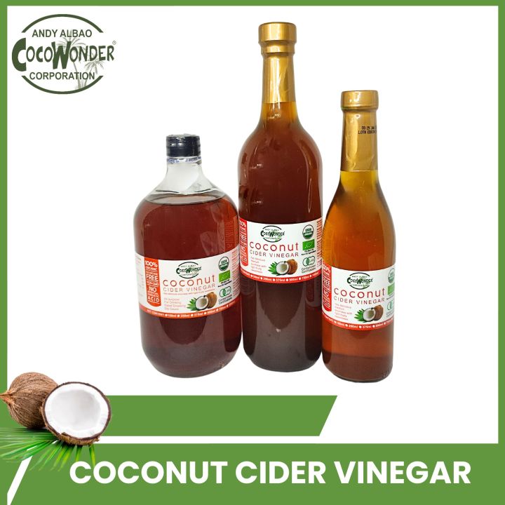 COCONUT CIDER VINEGAR | COCOWONDER | 100% CERTIFIED ORGANIC | Lazada PH
