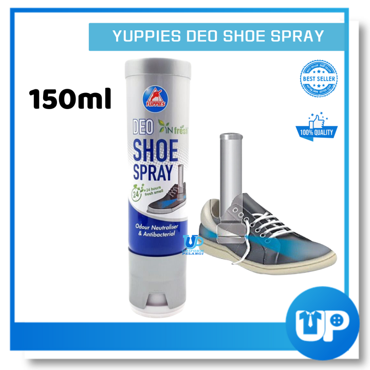 Yuppies Deo Shoe Spray 150 ml Spray Pewangi Kasut Yuppies Deo Shoe Spray | Lazada