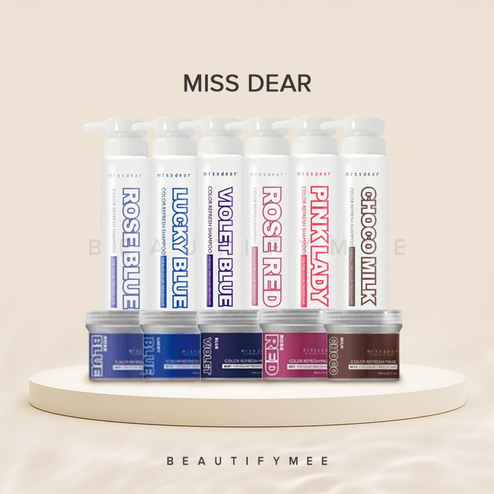 Miss Dear Color Refresh Shampoo, Mask | Lazada Singapore