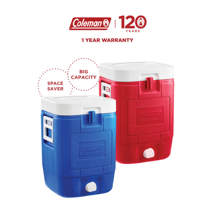 Coleman 5 Gallon Cube Beverage Cooler, with Drip Resistant Faucet ...