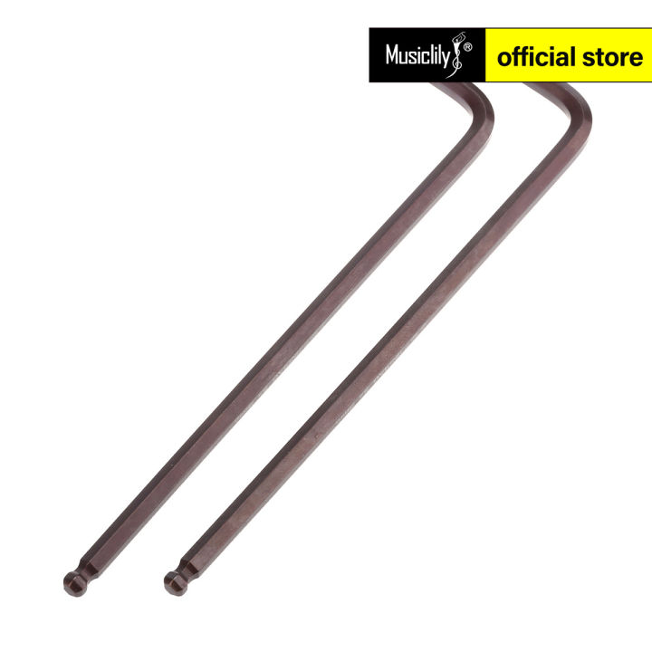 Musiclily Basic 5mm Guitar Truss Rod Hex Wrench Key Ball End Adjustment ...