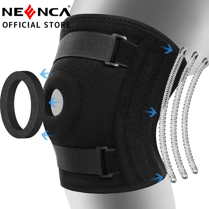 NEENCA Plus Size Knee Brace for Knee Pain Relief, Adjustable Knee ...