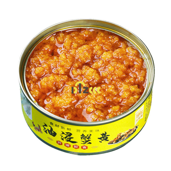 Oil-immersed crab roe sauce, crab paste, instant seafood sauce, crab ...
