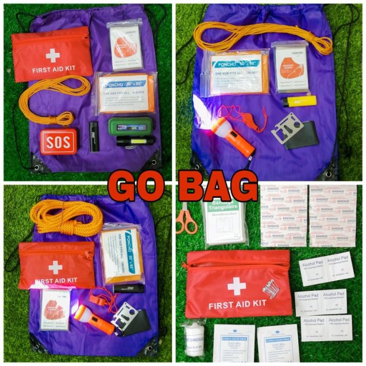 1025 GO BAG emergency survival kit (Handy) bag | Lazada PH