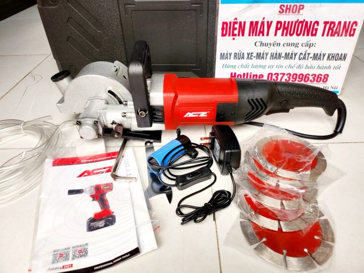 Máy cắt rãnh tường ACZ công suất cao tặng kèm 5 lưỡi cắt tiện dụng | Lazada.vn