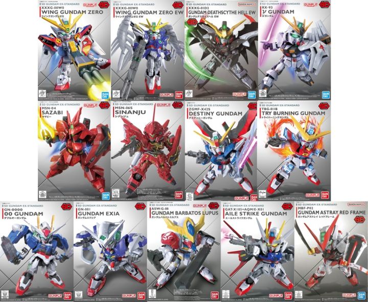 *JAPAN IMPORT* SDEX SD Nu V Aile Strike Astray Deathscythe Exia 00 Sazabi Sinanju Wing Zero EW ...