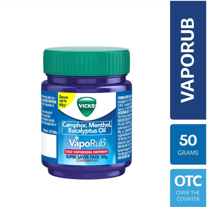 Vicks Vaporub 50 g Ointment | Lazada PH
