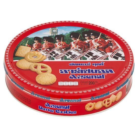 อาร์เซนอล บัตเตอร์คุกกี้ Arsenal Butter Cookies 200 กรัม | Lazada.co.th