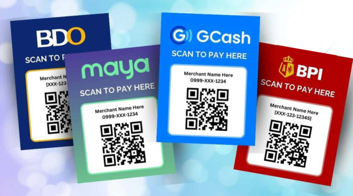 GCASH / MAYA / BANK Scan to Pay Sintra Signage / Standee | Lazada PH