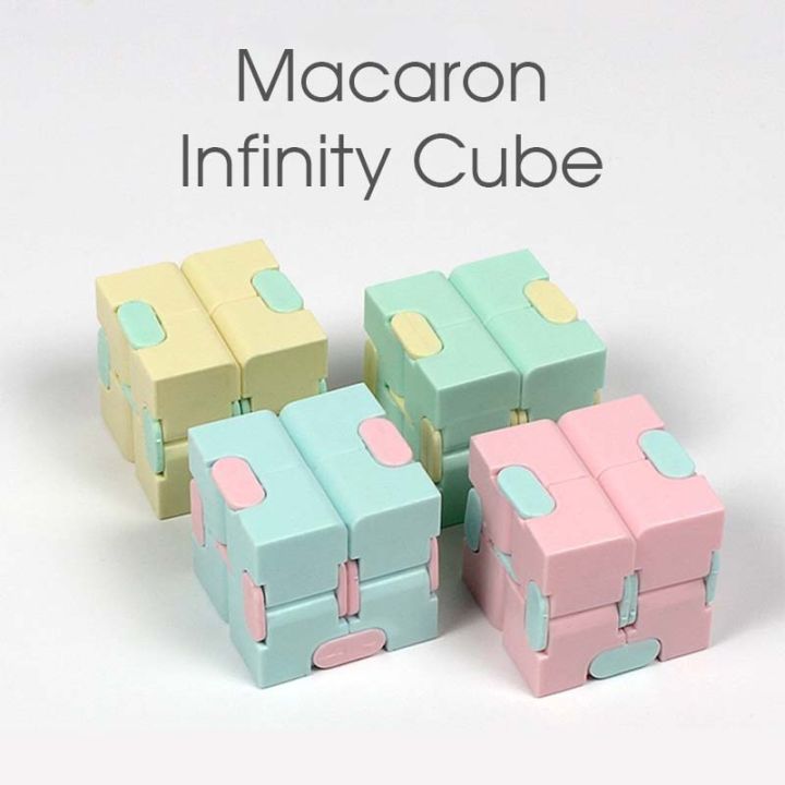 Macaron Infinity Cube Anti-Stress Fidget Cube | Lazada