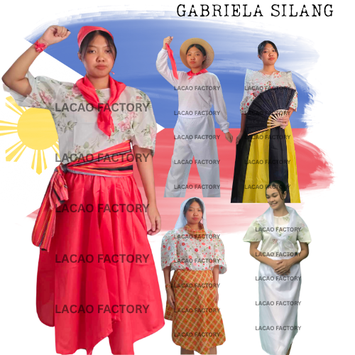 LACAO'S/TRADITIONAL ATTIRE/HISTORICAL HEROES KATIPUNERA GIRL ATTIRE FOR ...