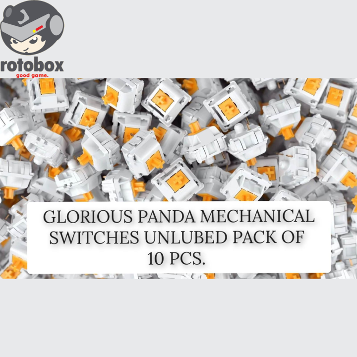 Glorious Panda Mechanical Keyboard Switches Pack of 10PCS [UNLUBED ...