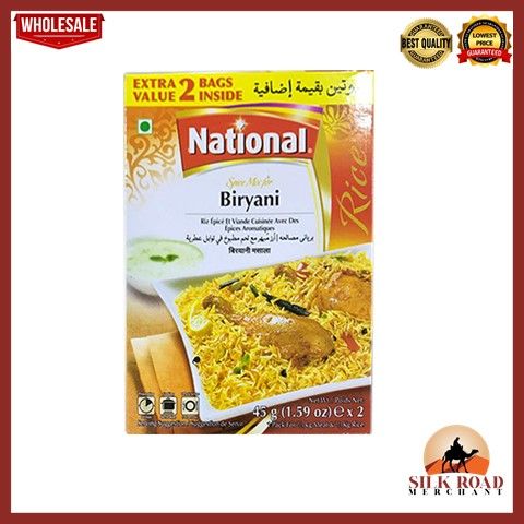 NATIONAL BIRYANI MASALA (REMPAH NASI BIRYANI) 90 GM (2 PACKS INSIDE) | Lazada