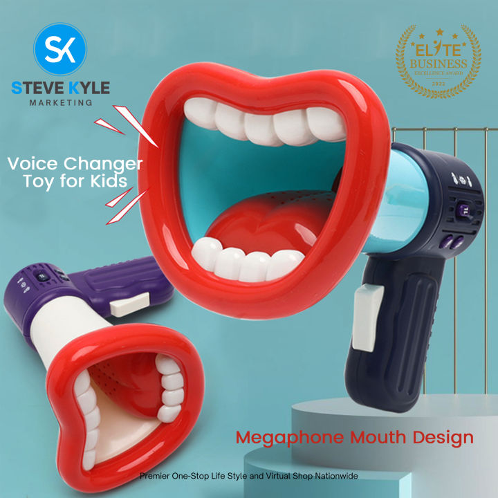 Megaphone Mouth Design Voice Changer Toy for Kids | Lazada PH