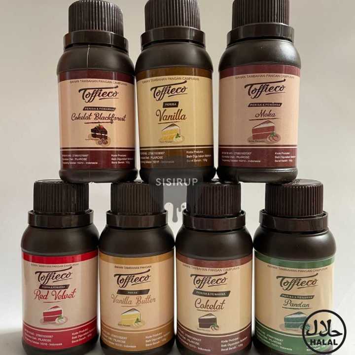Toffieco / Tofico / Toffico / Tofiko / Perisa / Pewarna / Bahan Kue ...