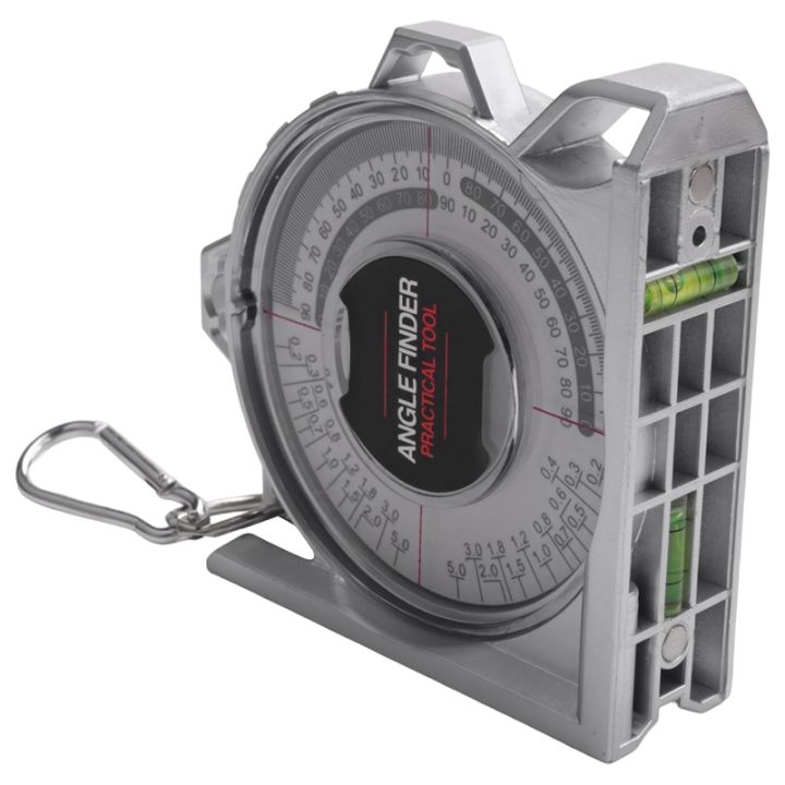 Angle Locator Slope Protractor Inclinometer Level Meter Clinometer Survey Portable Measuring ...