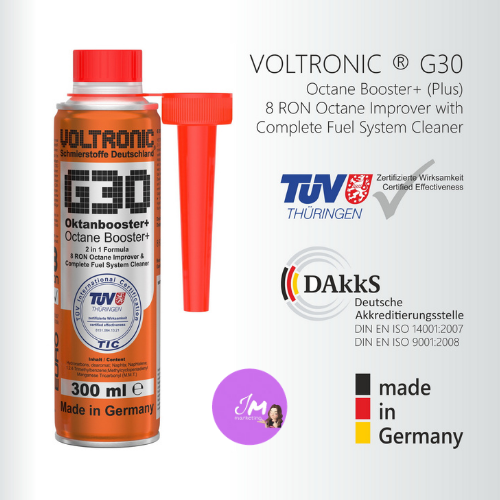VOLTRONIC G30 Octane Booster +(Plus) 300ML | Lazada