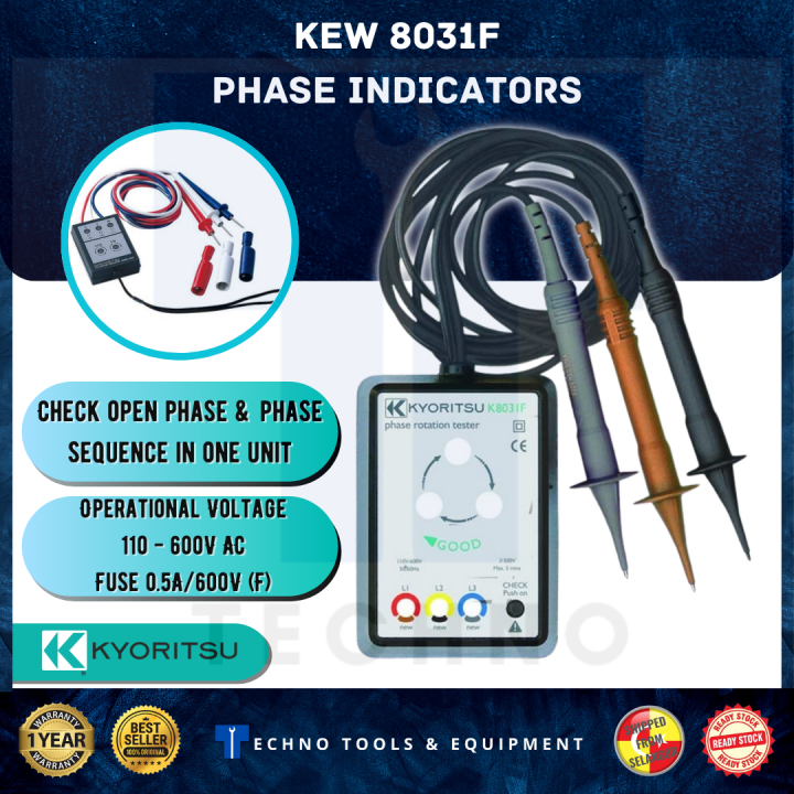 Kyoritsu 8031F 3 Phase Indication meter | Lazada