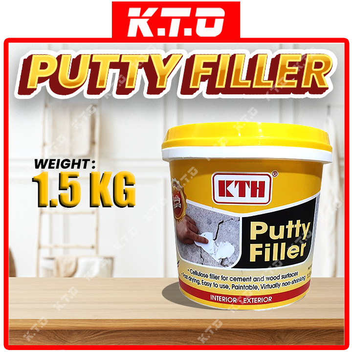 500G / 1.5KG / 5KG Instant Putty Filler Gap Wall Cement Wood Filler ...