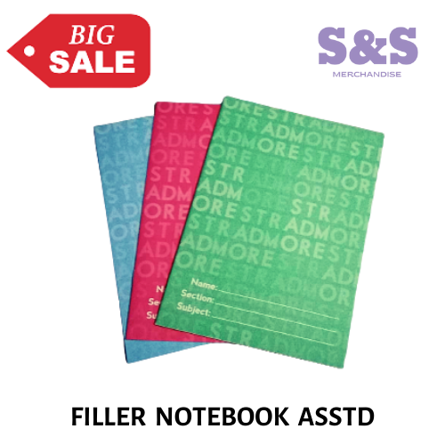 STRADMORE NOTEBOOK FILLER - ASSTD PER PIECE | Lazada PH