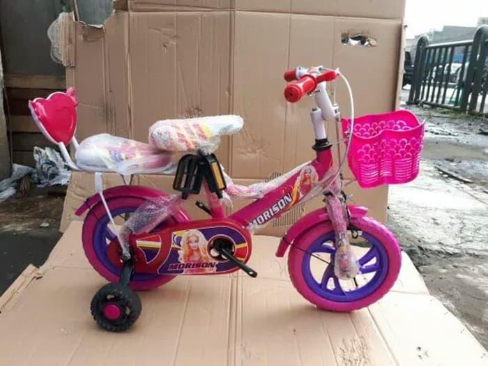 SEPEDA ANAK MORISON 12 MINI BERBIE SEPEDA ANAK PEREMPUAN SEPEDA ANAK ...
