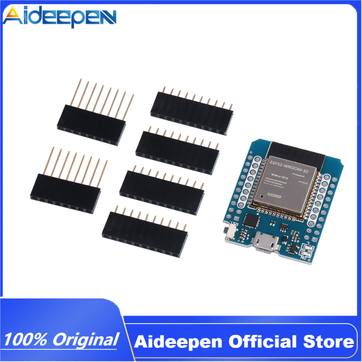 Aideepen Esp32 D1 Mini Esp 32 Wifibluetooth Development Module Board Base On Esp8266 Fully