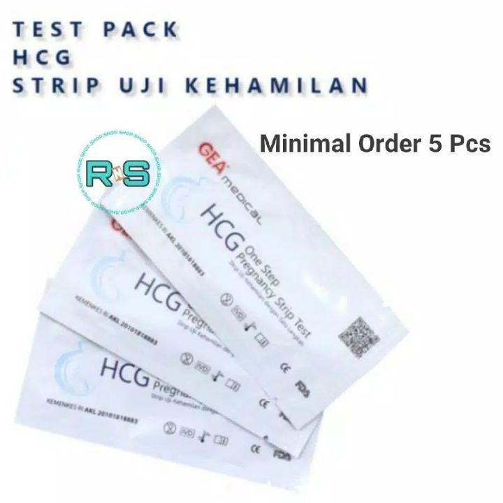GEA Test Pack Tespek HCG Strip Tes Kehamilan Akurat | Lazada Indonesia