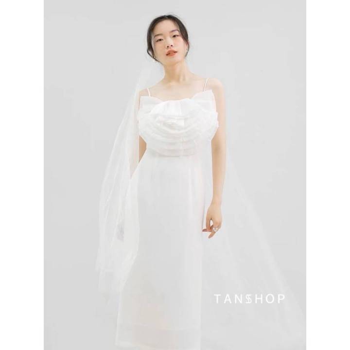 TANSSHOP - CLAIRE PURE DRESS #D1604 | Lazada.co.th