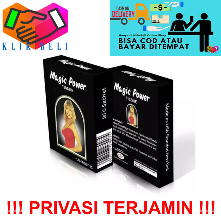 Klik-Beli Tissue Magic Power Super Tisu Tissu Magic Man Antiseptic - 6 ...
