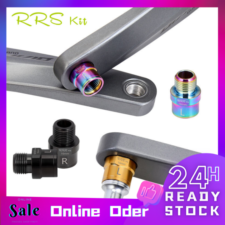 【Ready Stock】RRSKIT Bicycle Pedal Axle Extender Steel Pedal Axle ...