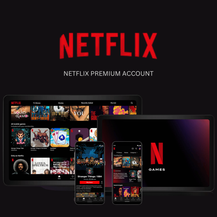 NETFLIX 4K HD Premium Solo Profile | Instant Delivery within 24 hours ...