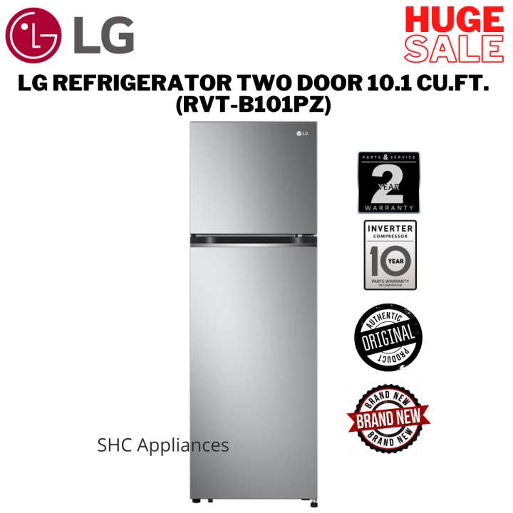 LG REFRIGERATOR Two Door 10.1 cu.ft. RVT-B101PZ | Lazada PH