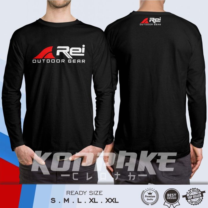 Kaos Rei Arei Logo v2 Lengan Panjang Pendaki Gunung Baju Hiking ...