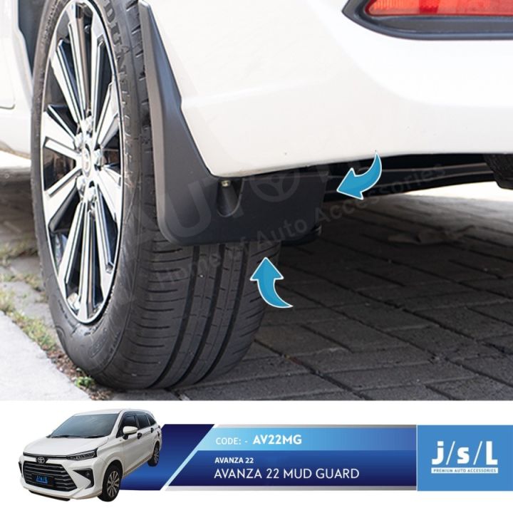 Toyota Avanza 2022 Karpet Lumpur Mud Guard JSL set 4 pcs [BISA COD ...
