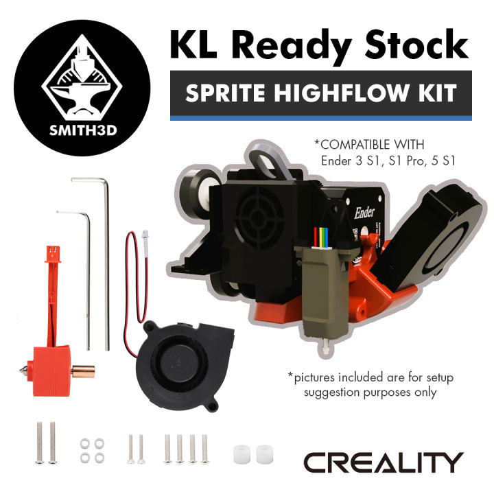 Creality 3D High Flow Kit Sprite For Ender-3 Ender 3 S1 Pro Sonic Pad ... Creality 3D High Flow Kit Sprite For Ender-3 Ender 3 S1 Pro Sonic Pad ...