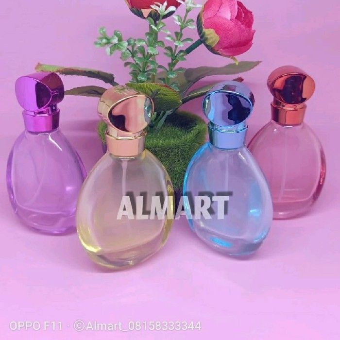 Botol parfum spray lovely kaca 30ml | Lazada Indonesia