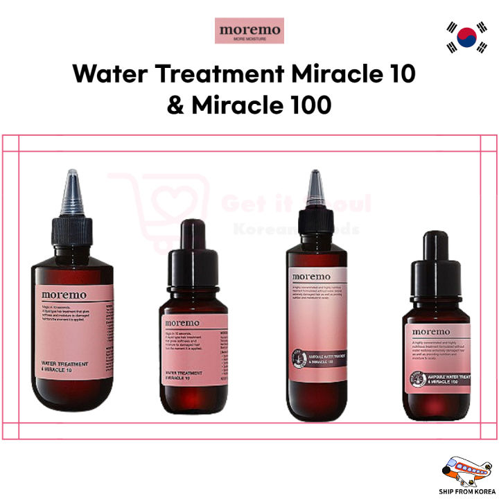 moremo water treatment miracle 10 miracle 100 | Lazada Singapore