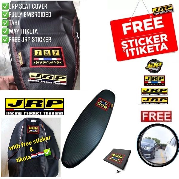 MOTORSTAR 125 /ORIGINAL JRP LOGO DRY CARBON SEAT COVER MY TAHI WITH ...