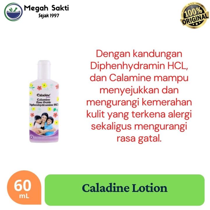 MTS - Caladine Lotion Anti biang keringat 60 mL | Bedak Cair Pereda ...