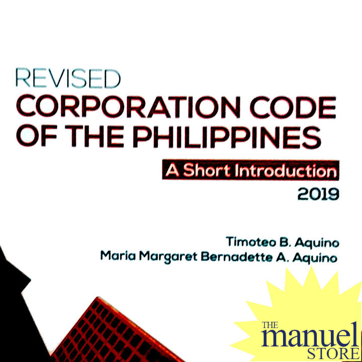 Timoteo Aquino (2019) - A Short Introduction: The Revised Corporation ...