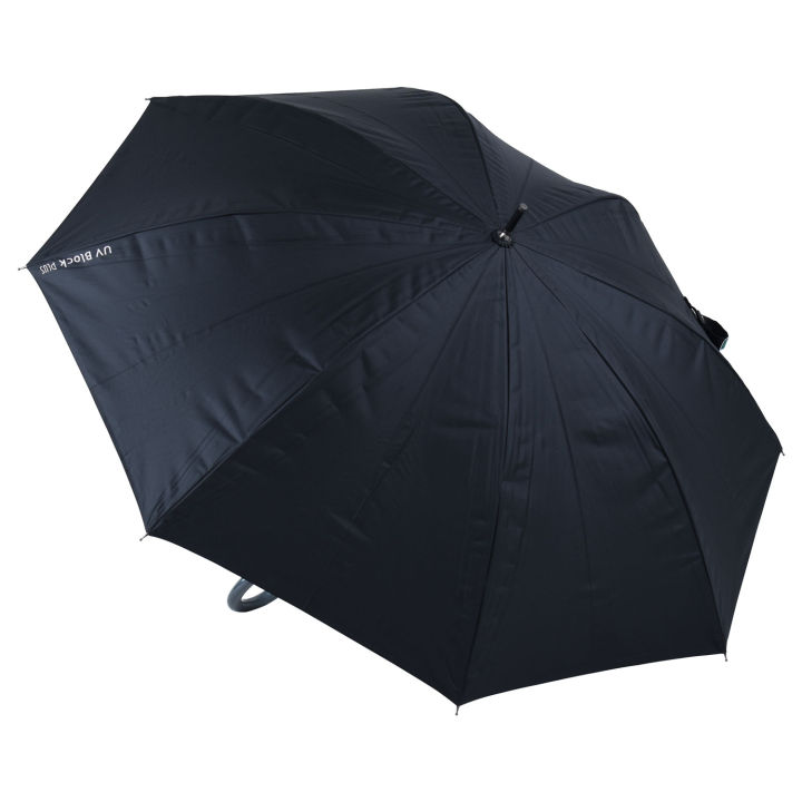 Fibrella UV Block Plus Manual Umbrella F00413 (Black) | Lazada PH