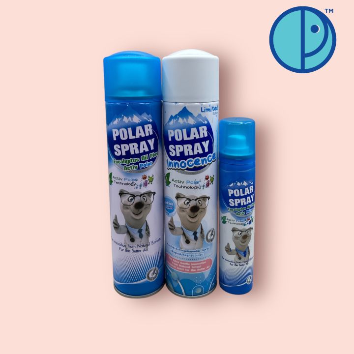 Polar Spray Eucalyptus oil Plus Activ Polar ( 280 , 80 ml. ) และ Polar ...