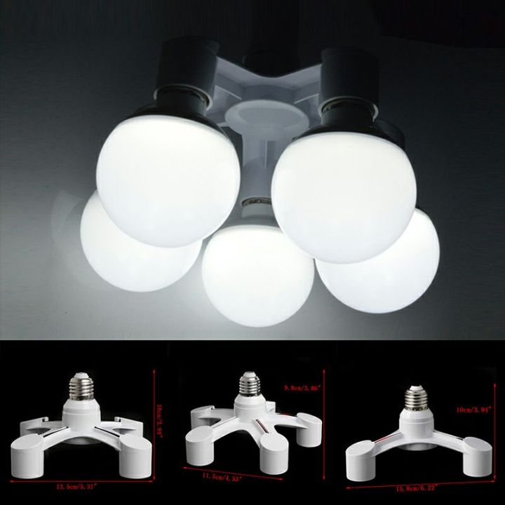 splitter lampu - pitting fitting bohlam lampu cabang 3 4 5 in 1 e27 ...