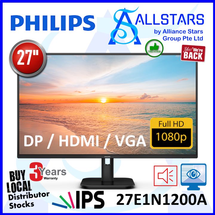 (ALLSTARS : Monitor Promo) *Shipping new model 27E1N1200A 100Hz ...