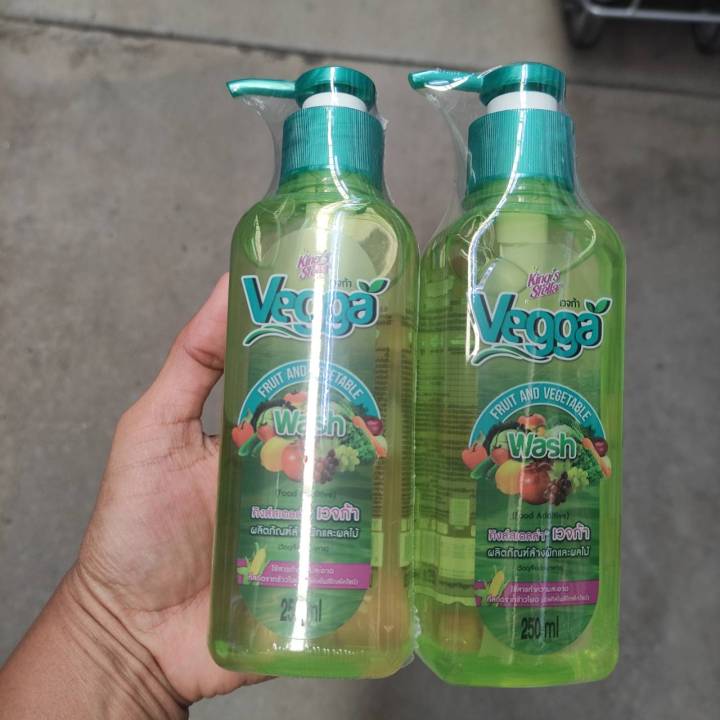 King's Stella (คิงส์สเตลล่า) Vegga เวจก้า น้ำยาล้างผักผลไม้ สูตร ...