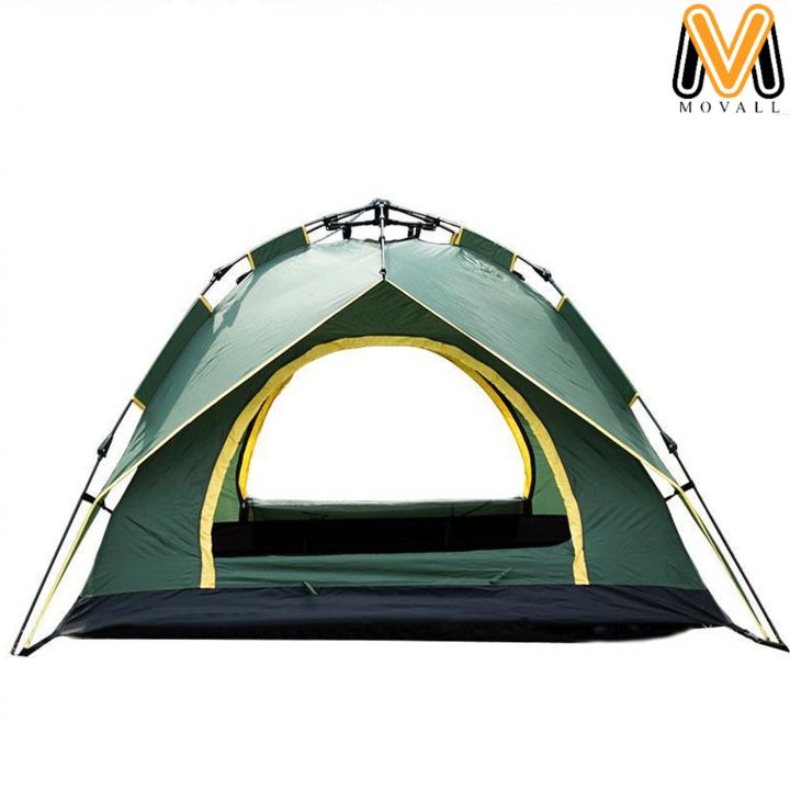 Waterproof Automatic Outdoor 4 Person Double Layer Instant Camping Family Tent | Lazada PH