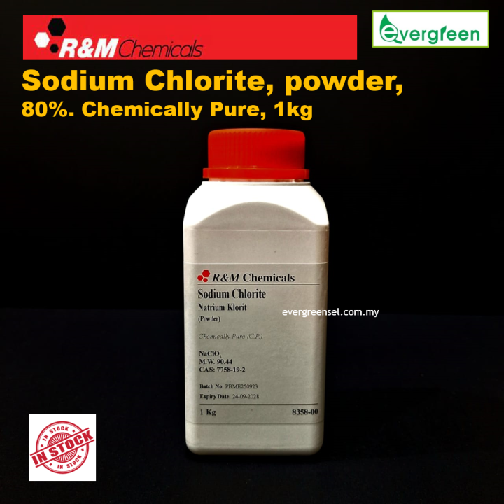 ( READY STOCK ) Sodium Chlorite powder 80%. C.P, 1kg | Lazada