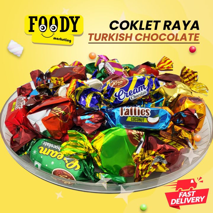Assorted Turkish Chocolate | Aneka Coklat dari turki | Coklat campur ...